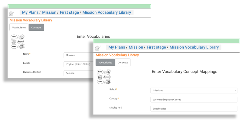 Vocabulary Libraries - VDMbee